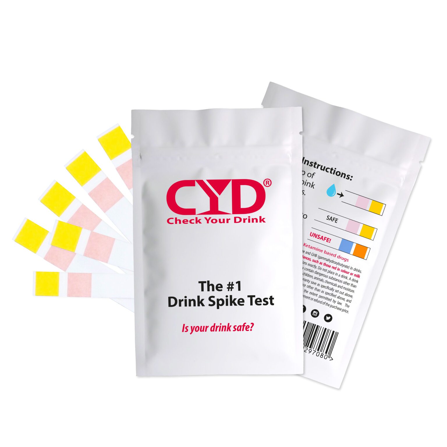 Check Your Drink ( Testez Votre Boisson ) - Alco Prévention Canada